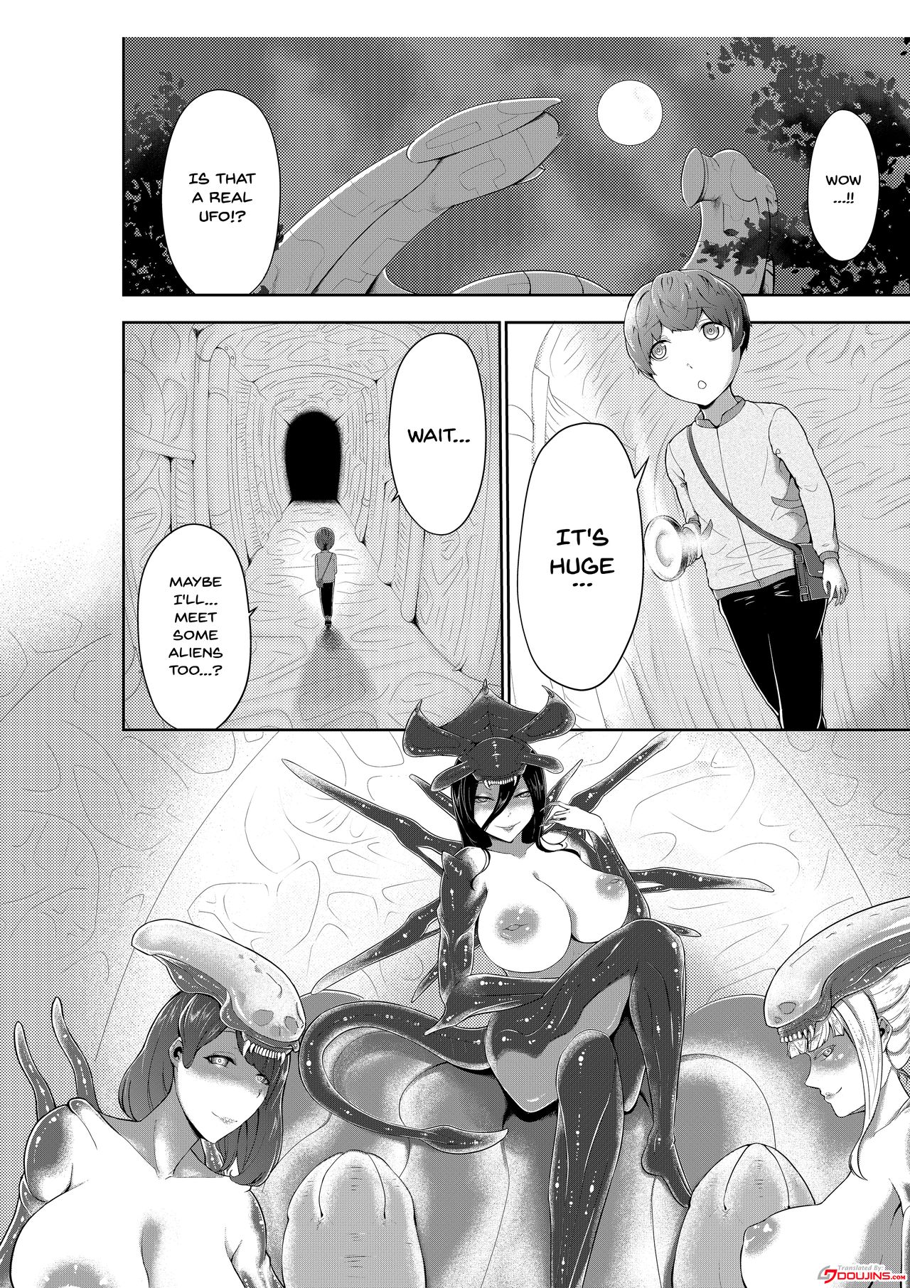 Alien Queen No Mae De Seieki O Sasageyou Offer Up Your Sperm For The Alien Queen Page 2