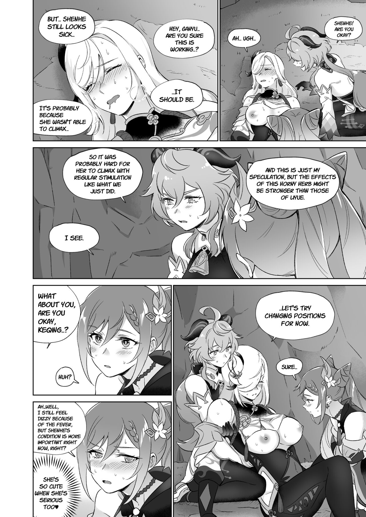 Liyue Shiki Dousei Seikou Ryouhou Liyuesbian Remedial Sex Page 31 Nhentai Hentai