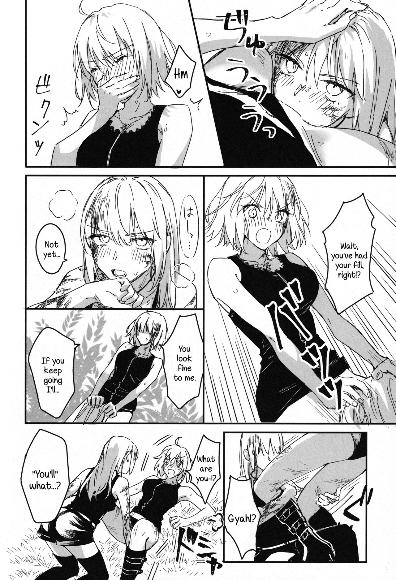 Artoria Alter X Jeanne Alter Sairokushuu Page 156 Nhentai Hentai Doujinshi And Manga